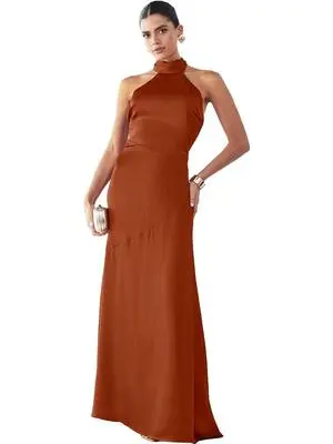 BWLDR Shaw Maxi Dress - Copper