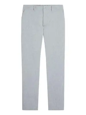 Bugatchi Aerolinen Linen Blend Trousers - Shark
