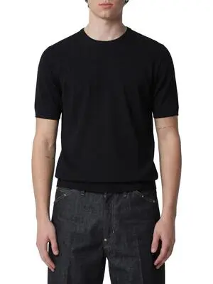 ROBERTO COLLINA Cotton Knit Crewneck Jumper - Black
