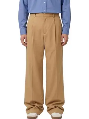 Loewe Tailored Wide Leg Pants - Cream