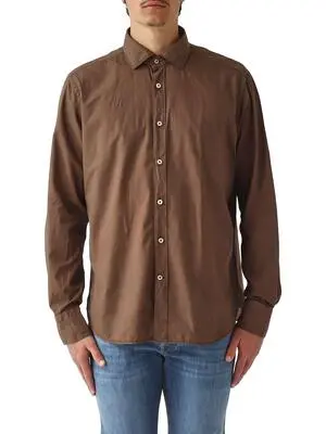 TINTORIA MATTEI 954 Cotton Shirt - Dark