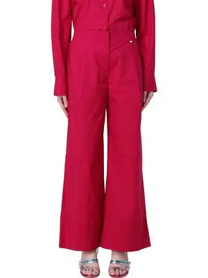 Liu Jo Tailored Wide Leg Pants - Red
