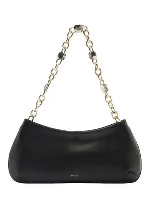 AREZZO Small Luna Baguette - Black