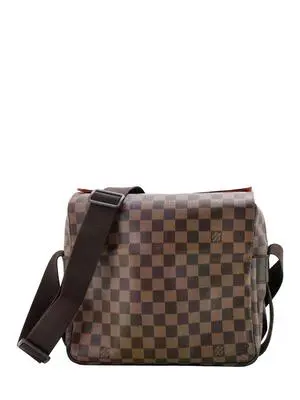LOUIS VUITTON Naviglio Damier Crossbody Bag - Brown