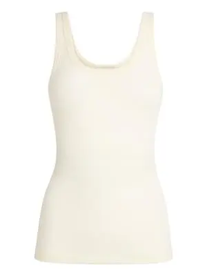 Sandro Ribbed Tank Top - Yellow