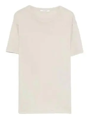 ENTIRE STUDIOS Short-sleeve Crew Neck T-shirt - Neutrals