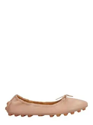 TOD'S Bow-detail Ballet Flats - Neutrals