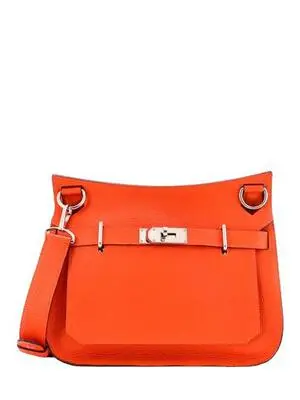 Hermès Jypsiere Bag Clemence 31 Feu