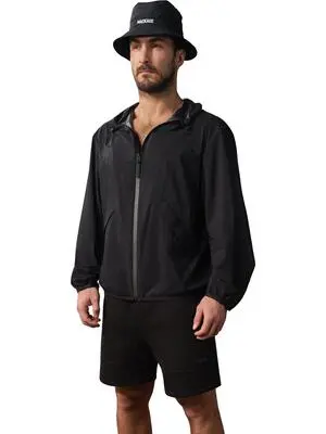 Mackage Reid-sc Packable Rain Jacket - Black