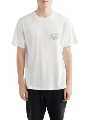 Rip Curl Liquid Trips Arch Cotton Graphic T-shirt - Bone
