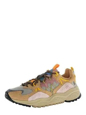 FLOWER MOUNTAIN Yamabushi Sneaker - Medium Brown