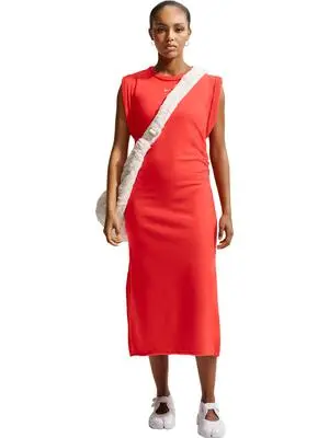 Nike Sportswear Chill Terry Oversized Dress - Red