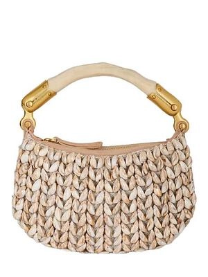 Balmain Ebene Mini Bag - Beige