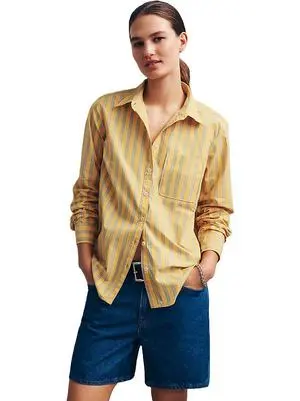 LEVI'S High-rise Baggy Denim Shorts - Worn Memory
