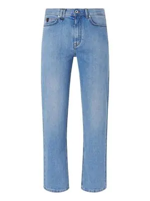 Brioni Merano Straight-Leg Jeans Blue