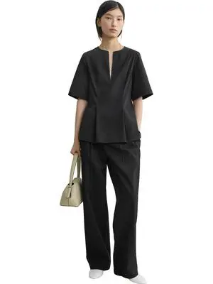 TOTEME Tailored Top - Black