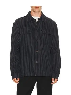 Mackage Porter Overshirt In . Also - Navy