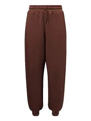 NOW YOU LIVE Relaxed-Fit Modal-Blend Jogging Bottoms Clay