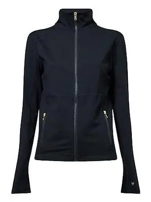 NOW YOU LIVE Clayton High-neck Jacket - Black