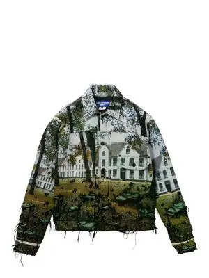 Junya Watanabe House-print Jacket - Multicolour