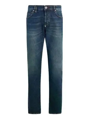 Philipp Plein Straight Leg Jeans - Blue
