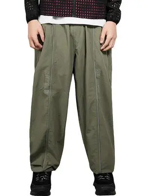 PLEASURES Sound Regular Fit Track Pants - Olive
