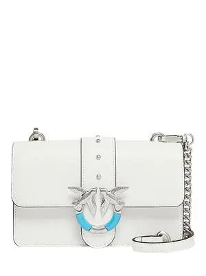Pinko Love One Mini Leather Crossbody Ze