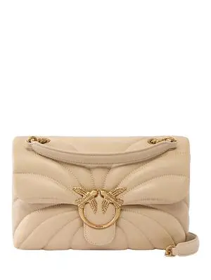 Pinko Love Puff Classic Quilted Leather Crossbody - Cq