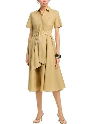 TOCCIN Megan Midi Shirtdress - Biscotti