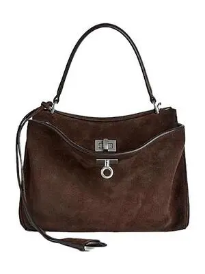 Balenciaga Rodeo Handbag Mini Espresso