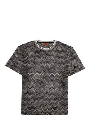 Missoni T-shirt In Cotone - Multicolour