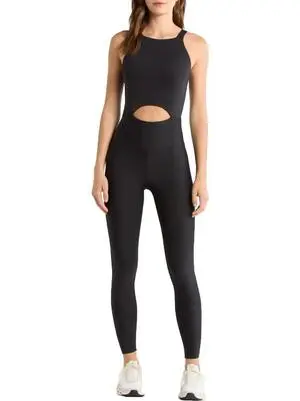 Year Of Ours Cutout Jumpsuit - Black