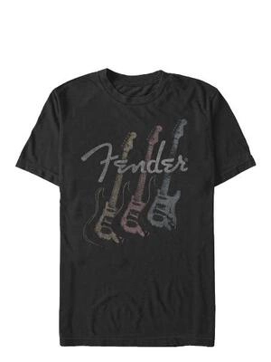 FENDER Triple Fret Logo Graphic T-shirt - Black