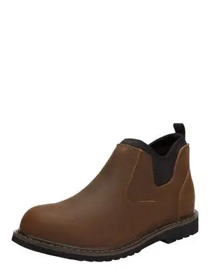 KINGSIZE Boulder Creek Pull-on Leather Boots - Brown