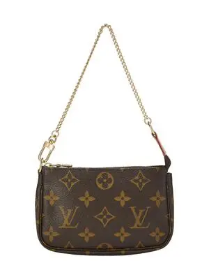 LOUIS VUITTON Monogram Pochette - Brown