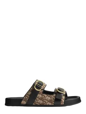 Dior Aqua Sandal - Brown Dior Oblique Jacquard