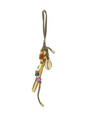 Polo Ralph Lauren Shell Bag Charm - Basil Multi