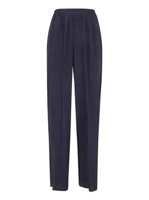 ROSSOPURO Long Silk Trousers
