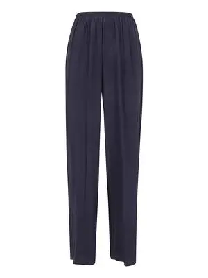 ROSSOPURO Long Silk Trousers
