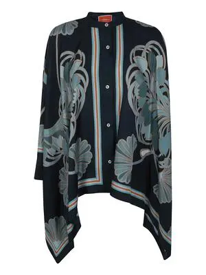 La DoubleJ Placée Foulard Shirt - Blue