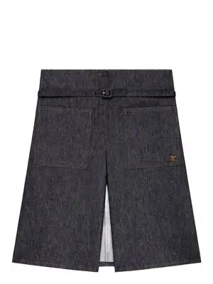 COURREGES Denim Shorts - Blue