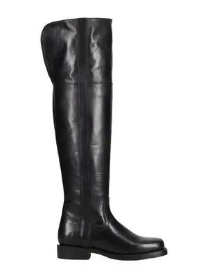 THE FRYE COMPANY Campus Low Heel Over-the-knee Boots - Black