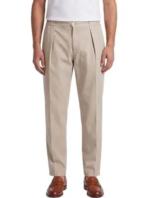 BRIGLIA 1949 Pleated Trousers - Brown