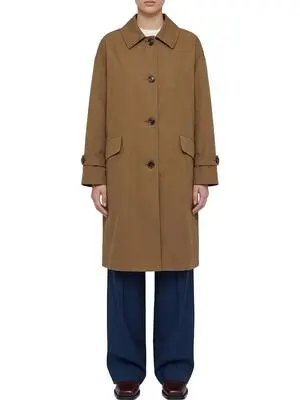 MAX MARA Max Mara The Cube Brown Cotton Jacket