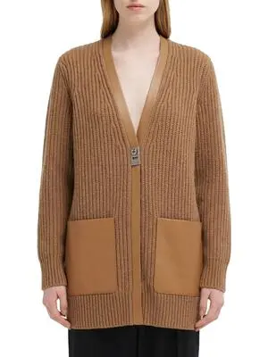 FERRAGAMO Cardigan - Camel