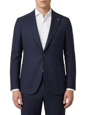 Tagliatore Single-breasted Blazer - Blue