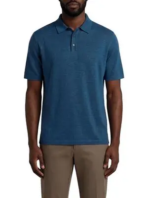 ROBERTO COLLINA Polo Shirt Men Teal