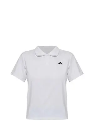 Adidas Polo With Logo - White