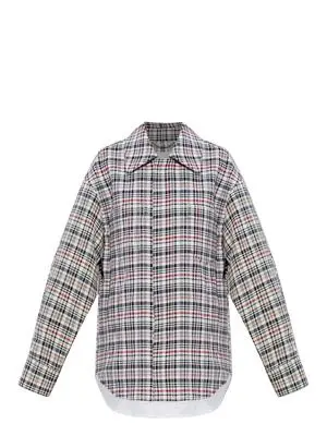 VICTORIA BECKHAM Checked Pattern Shirt