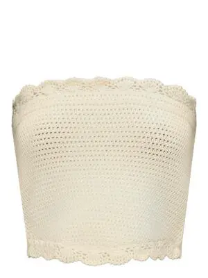 Posse Dylan Bandeau Top - Cream